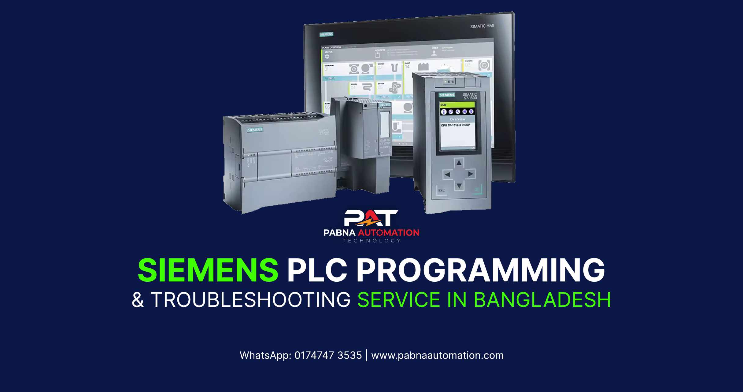 Siemens PLC Programming and Troubleshooting Service
